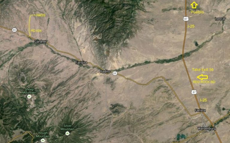 RMSS Location - Gardner, CO - Rocky Mountain Star Stare
